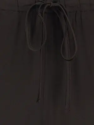 SEMICOUTURE Drawstring Trousers - Brown