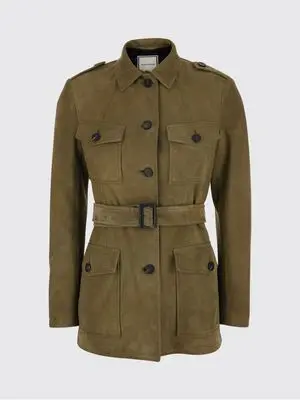 Tagliatore Belted Suede Jacket
