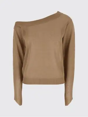 Federica Tosi Off-the-shoulder Fine Knit Sweater