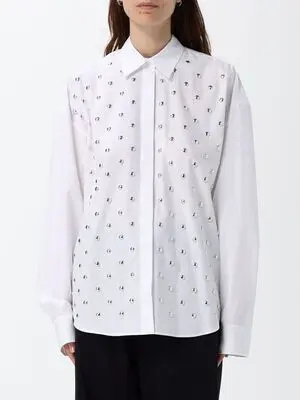 MSGM Embellished Shirt - White