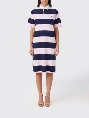 Coperni Striped Midi Dress - Multicolor