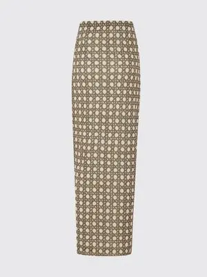 Nanushka Printed Midi Skirt