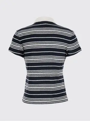 FRAME Striped Polo Shirt