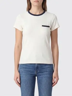FRAME Cotton T-shirt - White