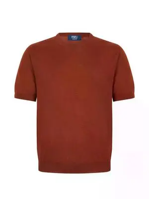 Fedeli Short-sleeved Round Neck T-shirt