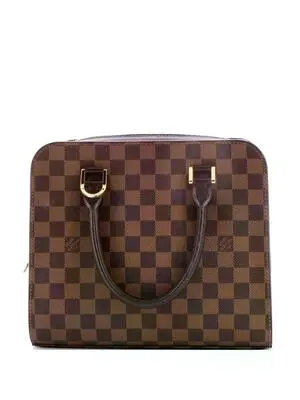LOUIS VUITTON Triana Damier Satchel - Brown