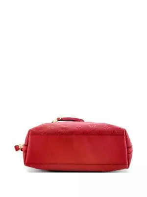 LOUIS VUITTON Bastille Satchel Monogram Empreinte Leather Pm - Red