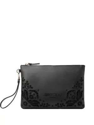 JIMMY CHOO Zipped Flat Pouch