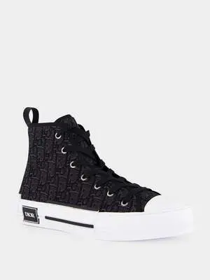 Dior B23 Jacquard High-top Sneakers