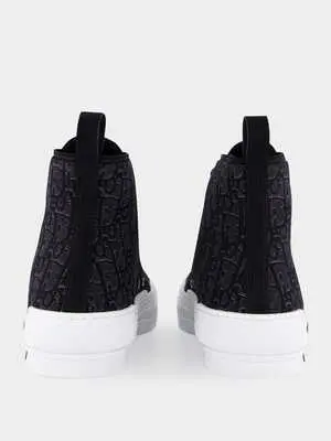Dior B23 Jacquard High-top Sneakers