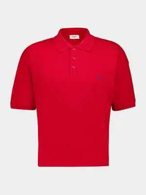 Celine Polo Shirt Cotton - Red
