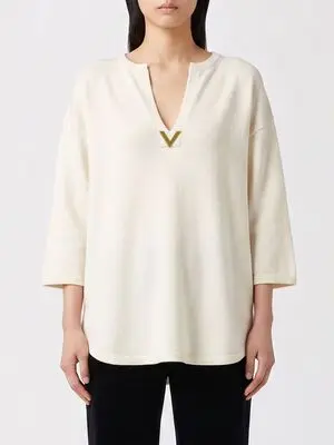 Valentino Garavani Wool Top - Ivory
