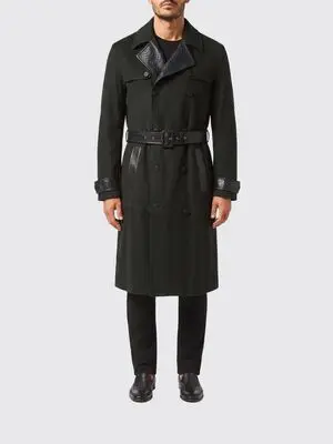 BILLIONAIRE Trench Coat - Black