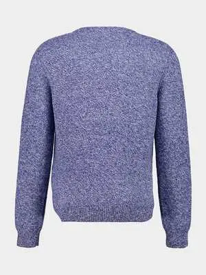 Celine Cashmere Triomphe Boxy Crewneck Sweater