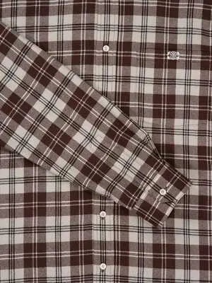 Celine Shirt Relaxed Fit L/s Button Up Checked Wool