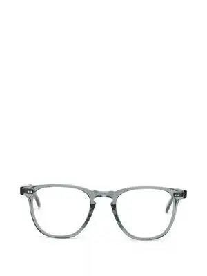 Garrett Leight Brooks Square-frame Eyeglasses - Grey