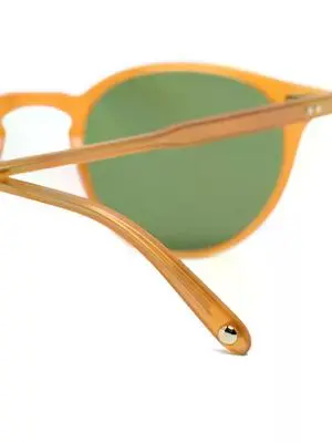 Garrett Leight Clune Round-frame Sunglasses