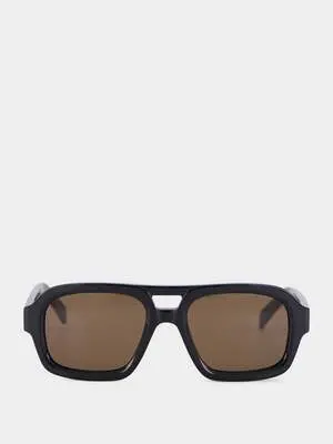 Celine Acetate Sunglasses - Black