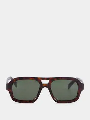 Celine Acetate Sunglasses - Black