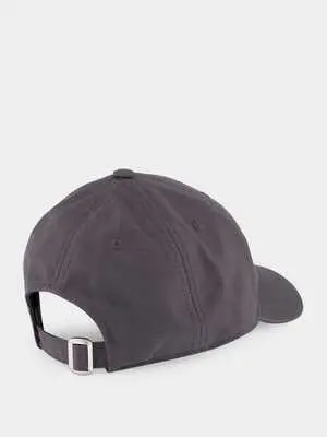 Celine Baseball Cap Triomphe Cotton - Grey