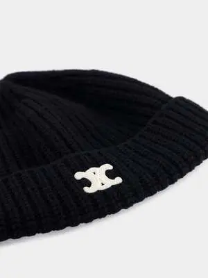 Celine Triomphe Cashmere Beanie