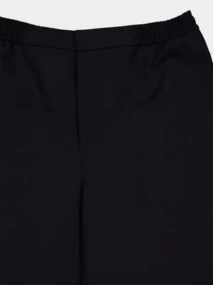 Celine Elastic Waist Virgin Wool Trousers
