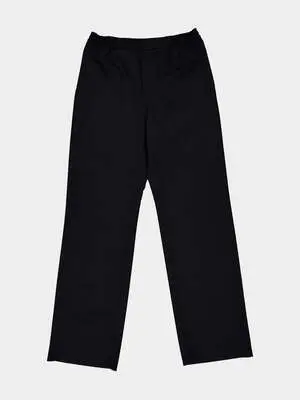 Celine Elastic Waist Virgin Wool Trousers