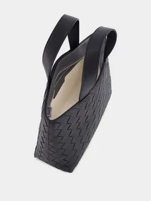 Bottega Veneta Mini Intrecciato Zipped Tote