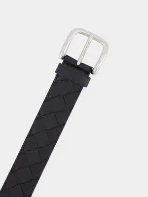 Bottega Veneta Intrecciato Leather Belt