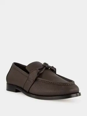 Bottega Veneta Astaire Loafer In Grainy Calfskin