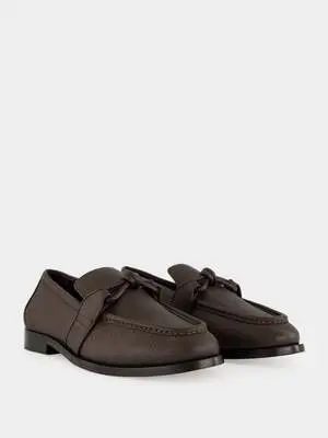 Bottega Veneta Astaire Loafer In Grainy Calfskin