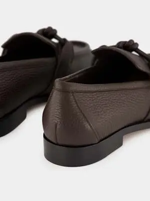 Bottega Veneta Astaire Loafer In Grainy Calfskin