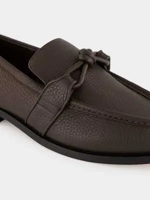 Bottega Veneta Astaire Loafer In Grainy Calfskin