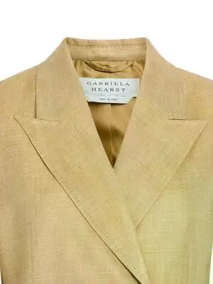 Gabriela Hearst Double-breasted Blazer - Neutrals