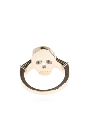 Alexander McQueen Crystal Embellished Skull Ring