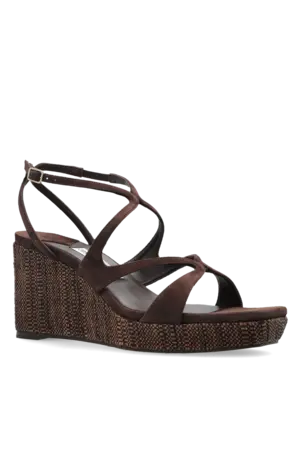 JIMMY CHOO Ayla 85 Platform Wedge Sandals