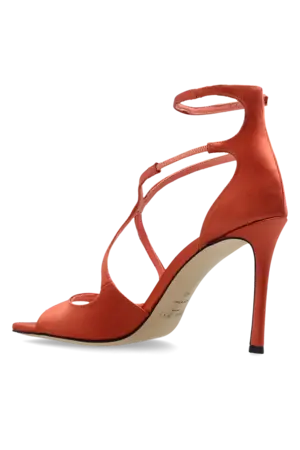 JIMMY CHOO Azia 95 Heeled Sandals - Orange