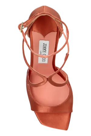 JIMMY CHOO Azia 95 Heeled Sandals - Orange