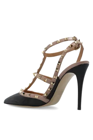Valentino Garavani Studded Leather High Heel Sandals
