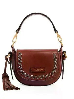 THE BRIDGE Leather Shoulder Bag