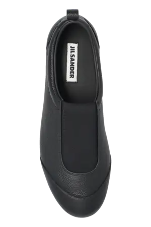 JIL SANDER Etage" Smooth Leather Slip-on Sneakers