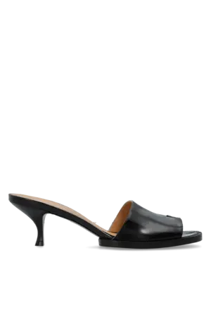 MAISON MARGIELA Tabi Heeled Mules - Black