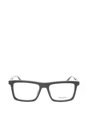 Saint Laurent Rectangle-frame Glasses - Black