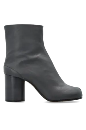 MAISON MARGIELA Heeled Ankle Boots With Tabi Cut-out - Grey