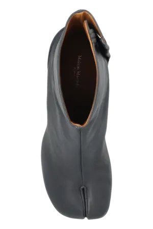 MAISON MARGIELA Heeled Ankle Boots With Tabi Cut-out - Grey
