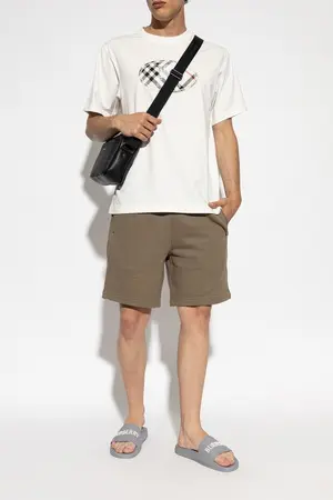 Burberry Furley Slides With Embossed Logo