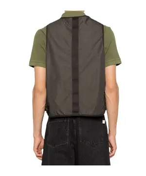 Stone Island Sleeveless Vest With Zip Fastening