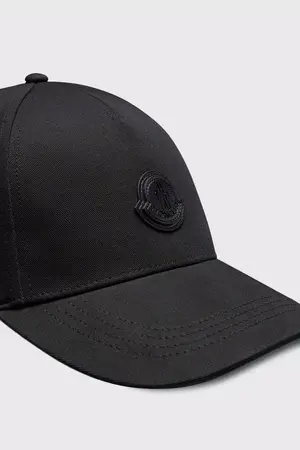 Moncler Logo Patch Baseball Cap