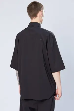 THOM KROM Short-sleeve Poplin Shirt