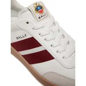 Bally Retro Crest Sneakers - White
